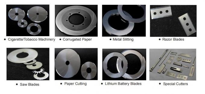Tungsten Carbide Circular Slitter Blades Knives Blade For Lithium ...